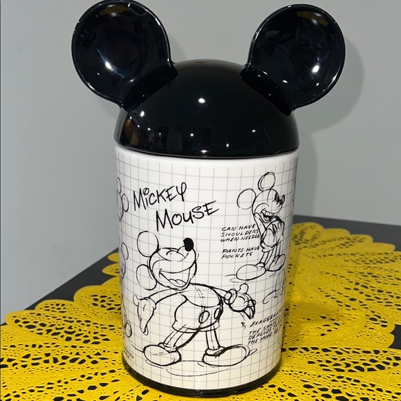Disney | Kitchen | Disney Black And White Mickey Mouse Canister | Poshmark